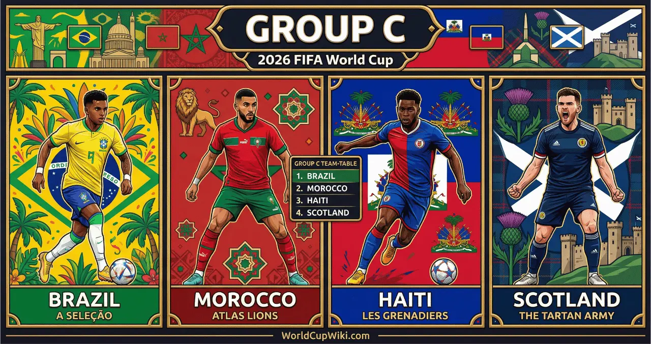 2026 FIFA World Cup Group C: Schedule, Standings & Prediction