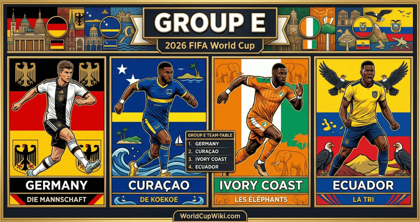 2026 FIFA World Cup Group E: Schedule, Standings and Prediction